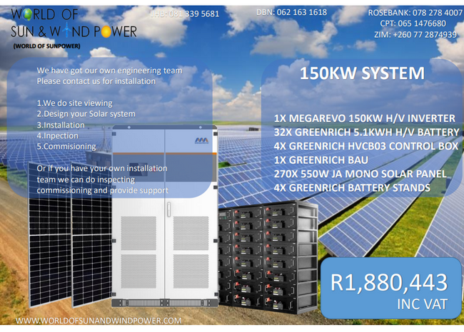 Megarevo 150kw System High Voltage